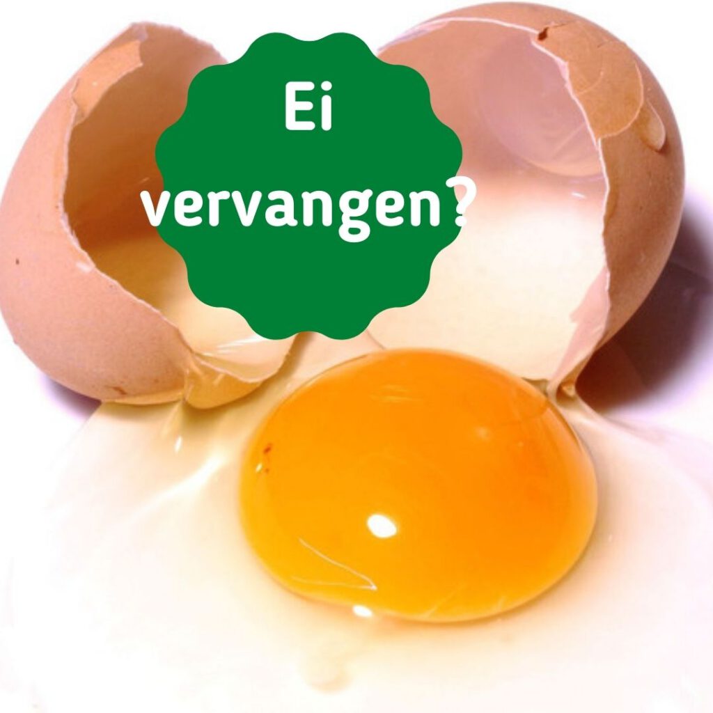 ei vervanger nodig in je recept?